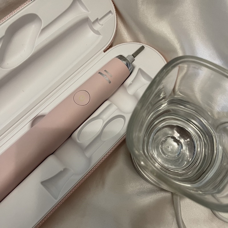 飛利浦 Philips 粉色超音波電動牙刷 HX9360 | 蝦皮購物