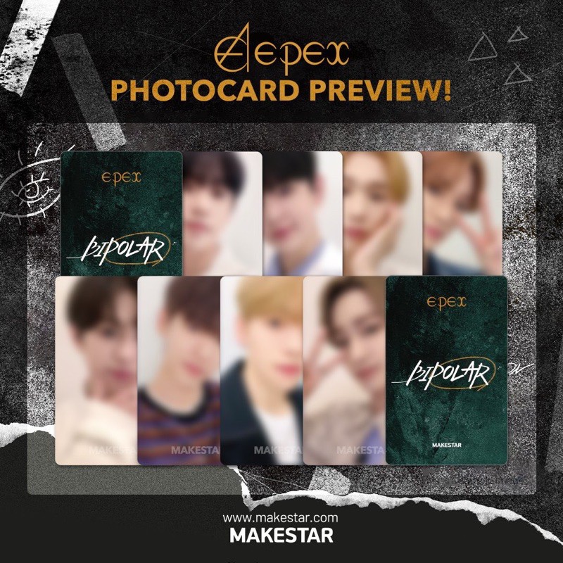 EPEX Makestar 特典專 代購 可拆專排卡 | 蝦皮購物