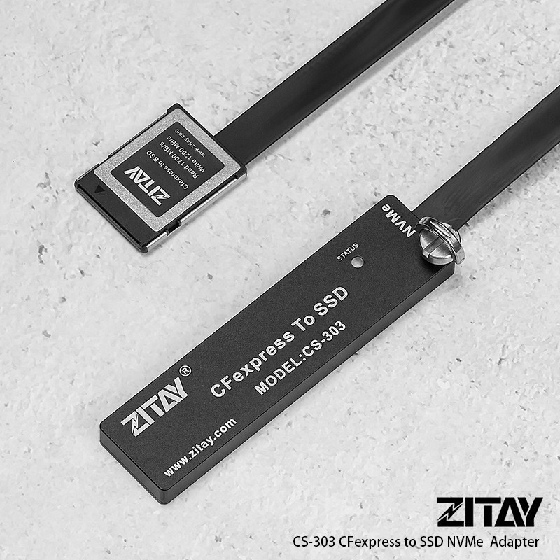 三重☆大人氣☆ CCTECH 希鐵 ZITAY CS-303 CFexpress 轉 SSD NVMe 轉換器 | 蝦皮購物