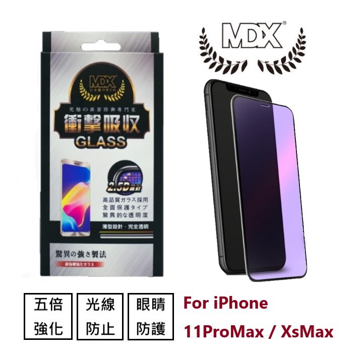 【膜帝斯MDX】iPhone 15 14 13 12 11 X 8 7 SE 2.5D五倍強化抗藍紫光滿版鋼化玻璃保護貼 | 蝦皮購物