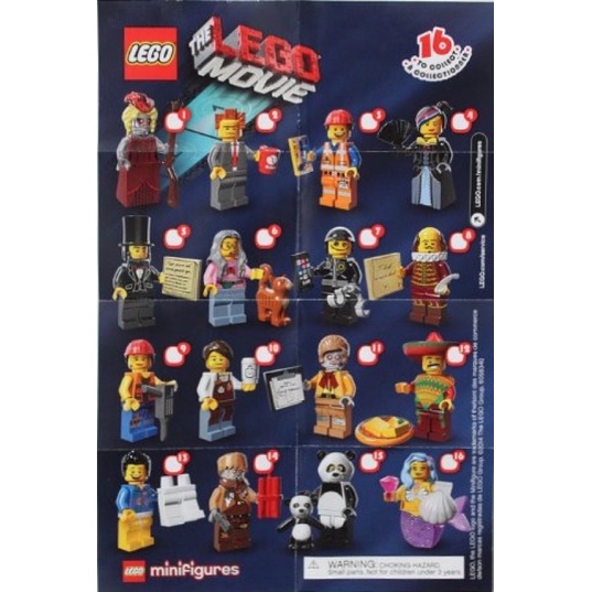 樂高 LEGO 71004 minifigures 樂高玩電影 全套 單售賣場 貓熊 | 蝦皮購物