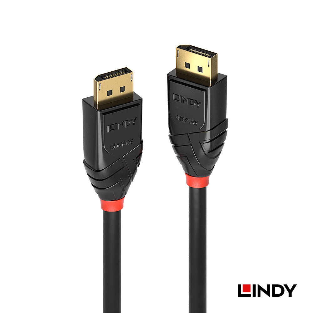 LINDY 林帝 DisplayPort 1.2 4K/60HZ 零失真 光電混合傳輸線 100M (38467) | 蝦皮購物