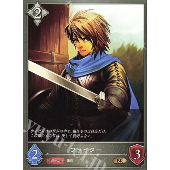 [貓咪賺罐罐]shadowverse evolve 暗影詩章 BP01-173 BR ファイター | 蝦皮購物