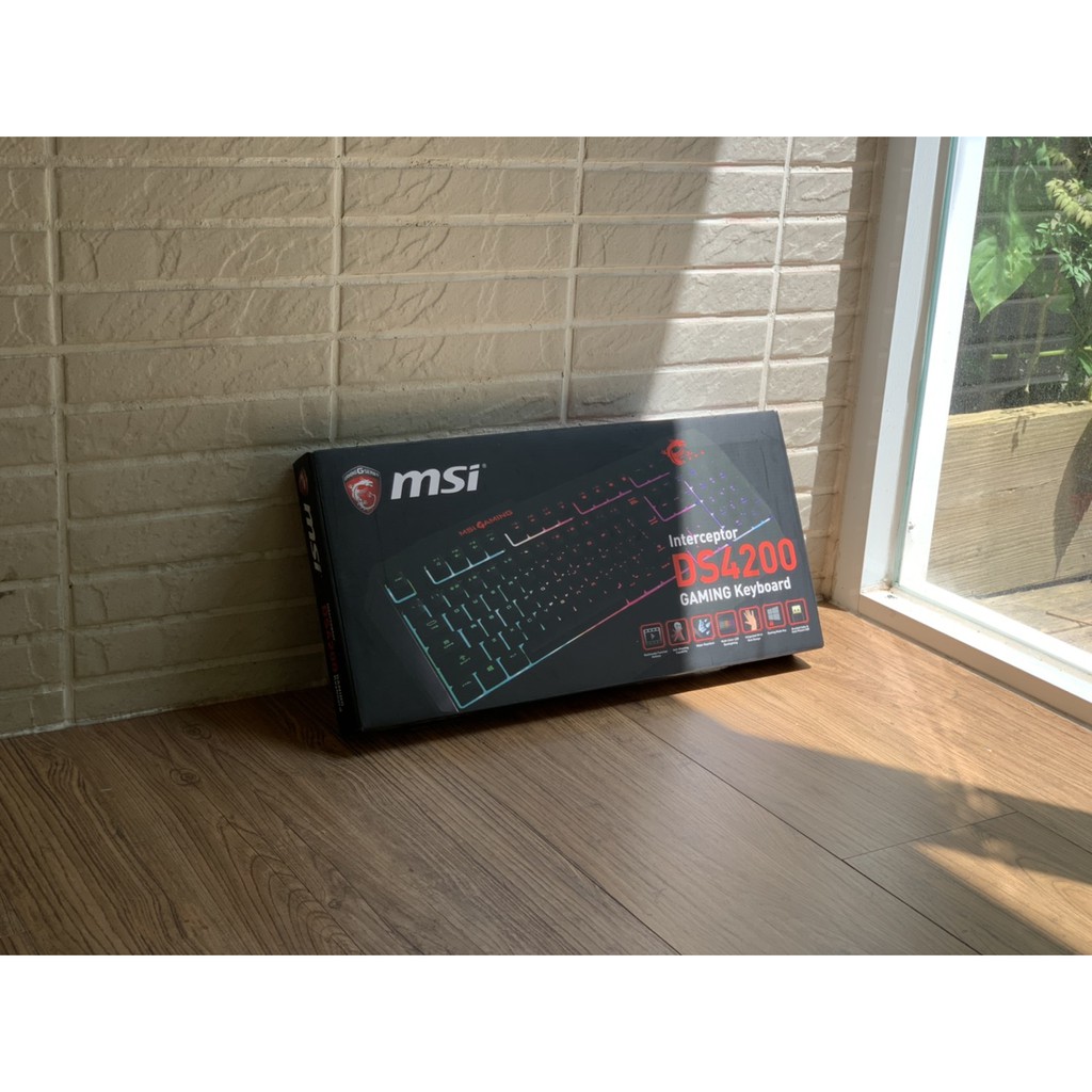 【MSI 微星】Interceptor DS4200 電競鍵盤 | 蝦皮購物