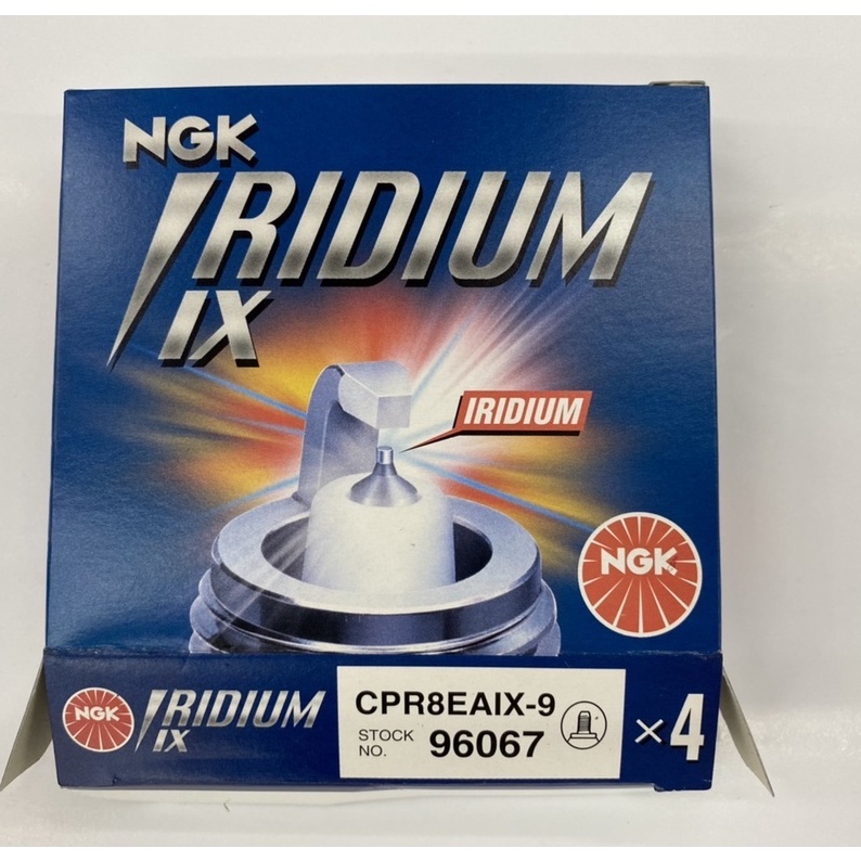 NGK CPR8EAIX-9 鈦合金火星塞(單顆) | 蝦皮購物