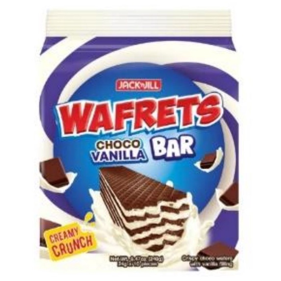 🔥開發票🔥菲律賓 香草巧克力餅乾JACK & JILL WAFRETS BRIX CHOCO VANILLA WAFER | 蝦皮購物