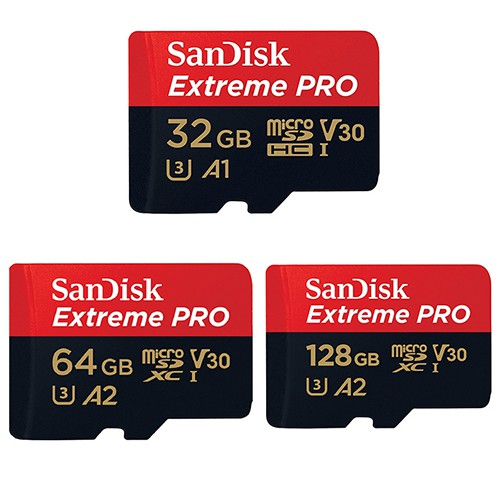 SanDisk 32G 64G 128G microSD Extreme Pro microSDXC U3 4K | 蝦皮購物