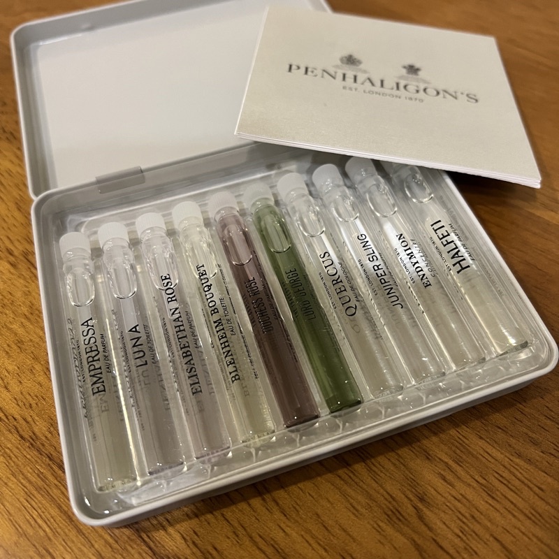 潘海利根香水圖書館試管禮盒Penhaligon’s Scent Library | 蝦皮購物