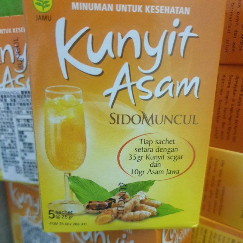 kunyit asam 5 saset 25 gr | 蝦皮購物