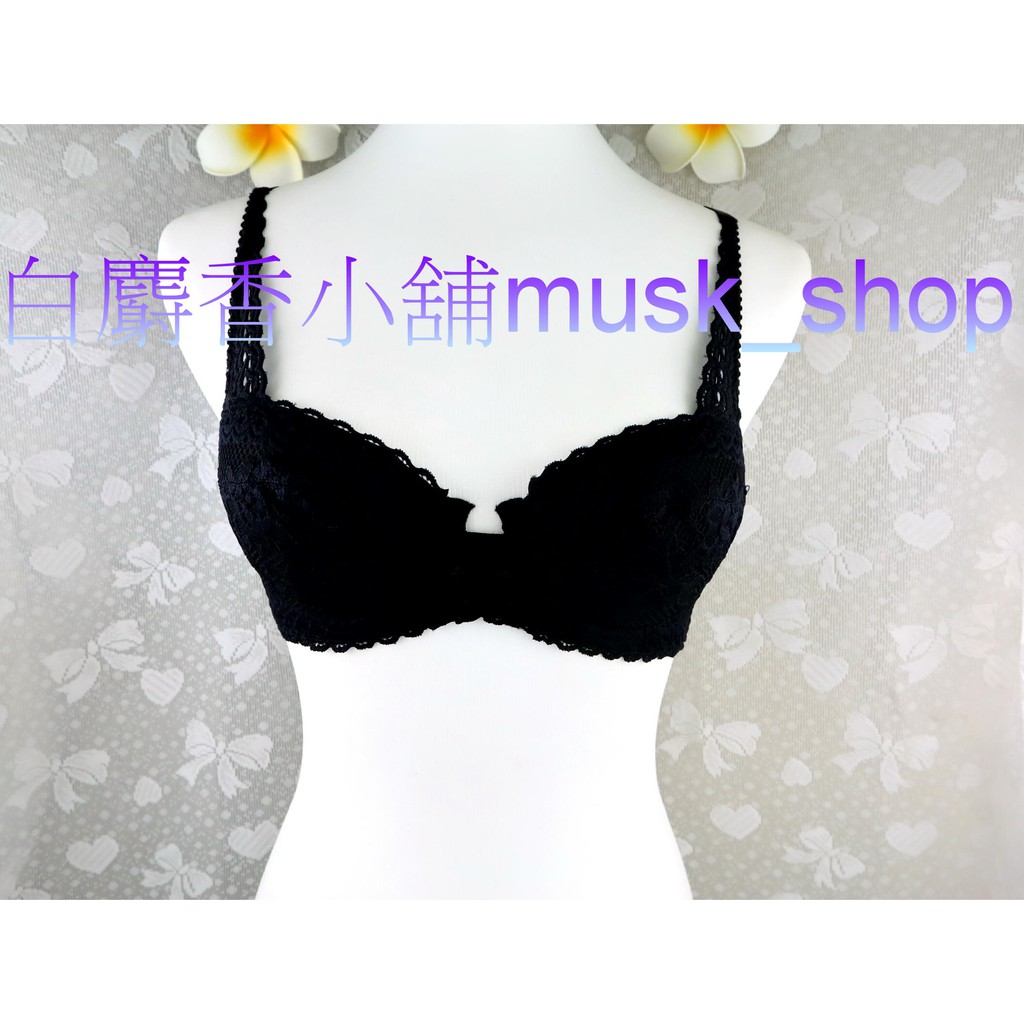 尺寸70B,75B,80B-黑色玫瑰緹花蕾絲軟鋼圈-751＊白麝香小舖＊全新MURENA夢漣娜性感系列 | 蝦皮購物