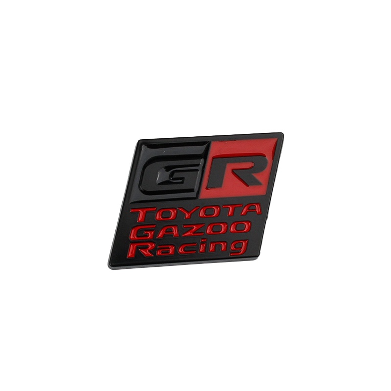 1 3d Metal GR TOYOTA GAZOO Racing Logo 汽車後備箱貼紙格柵標誌貼花徽章 For | 蝦皮購物