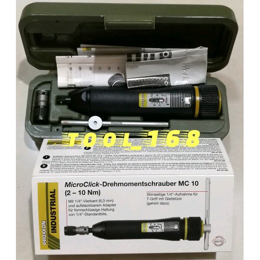 TOOL_168 德國 PROXXON 迷你魔 NO.23348_扭力起子MC10 | 蝦皮購物