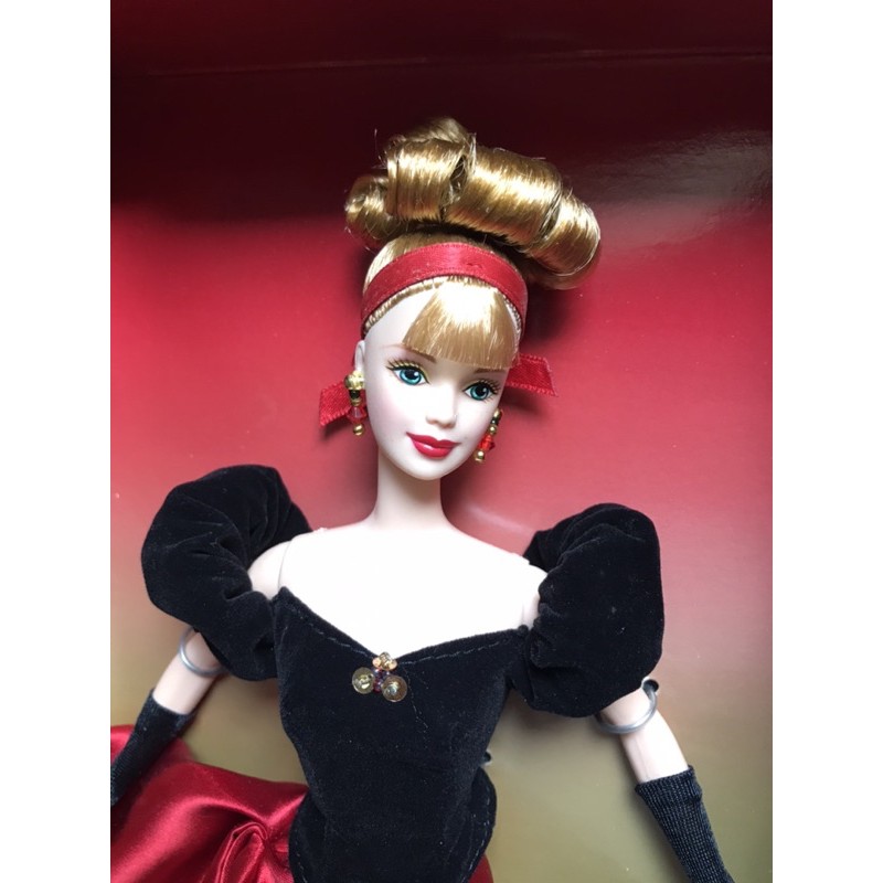 Barbie 】收藏型芭比— 雅芳·愛情芭比（1998 Avon Winter Splendor Barbie） | 蝦皮購物