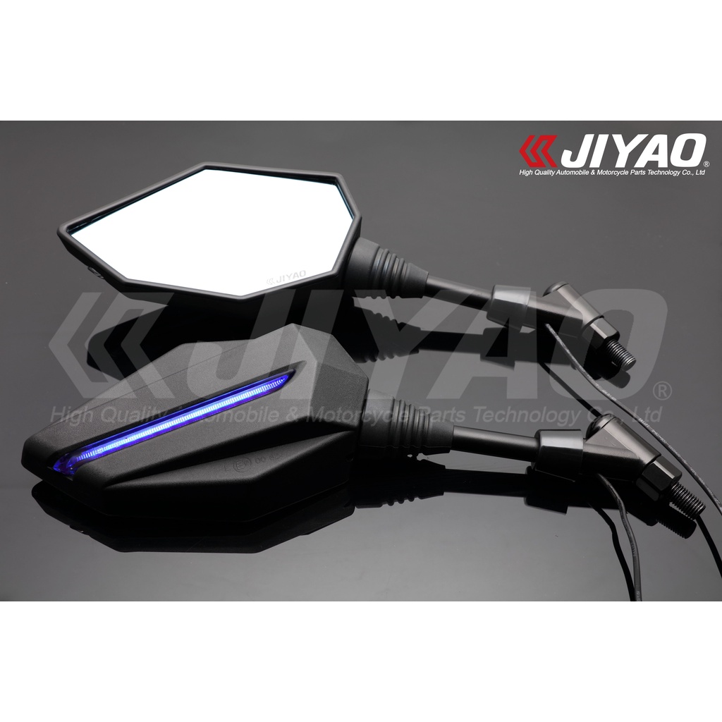 【吉燿部屋】JY008-M 機車 LED 序列式 後照鏡 方向燈 鏡片燈 序列式 跑馬燈 流水燈定位燈 動態跑馬燈 | 蝦皮購物