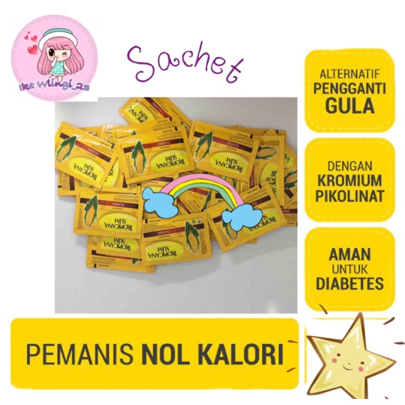 Tropicana Slim/Gula diet/Sachet | 蝦皮購物