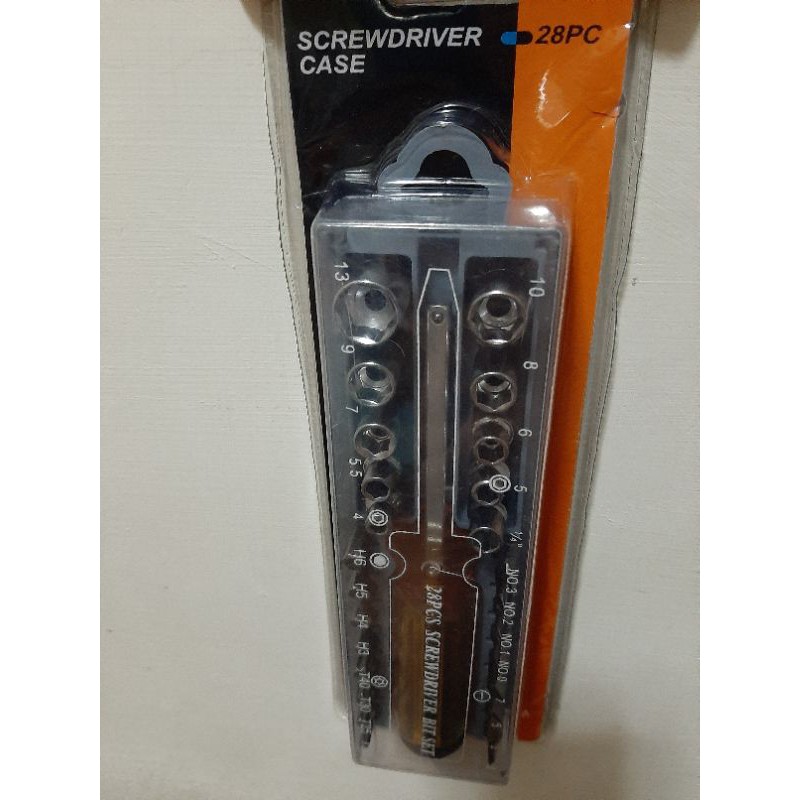 GAO QIANG TOOLS 28 pcs screwdriver case 螺絲起子28件組（全新未拆封） | 蝦皮購物