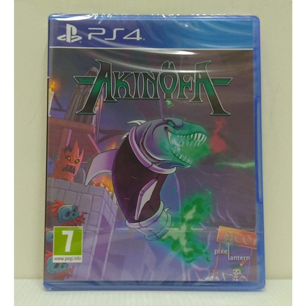 [現貨]PS4 Akinofa(全新未拆)2D橫向射擊(實體遊戲、全球限量999片) | 蝦皮購物