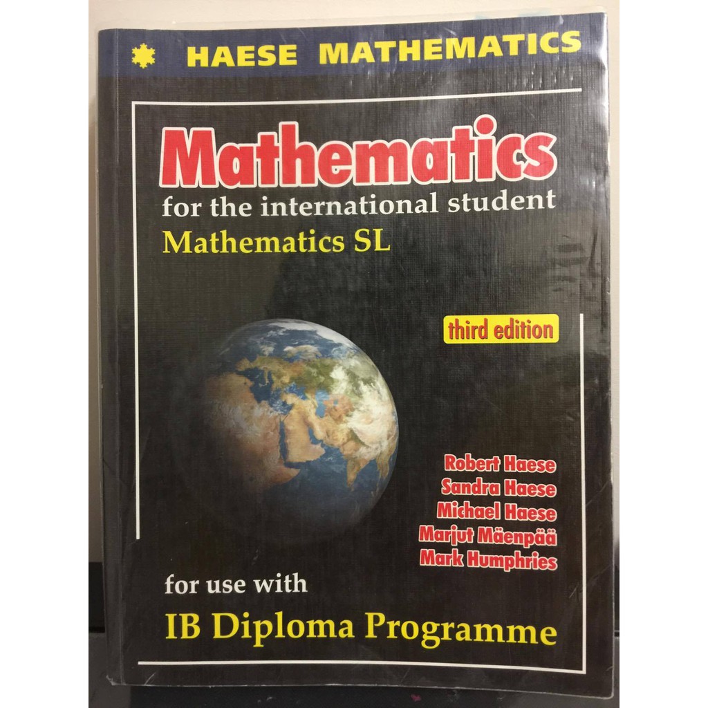 IBDP Mathematics SL (3rd Edition) Haese Mathematics Textbook | 蝦皮購物