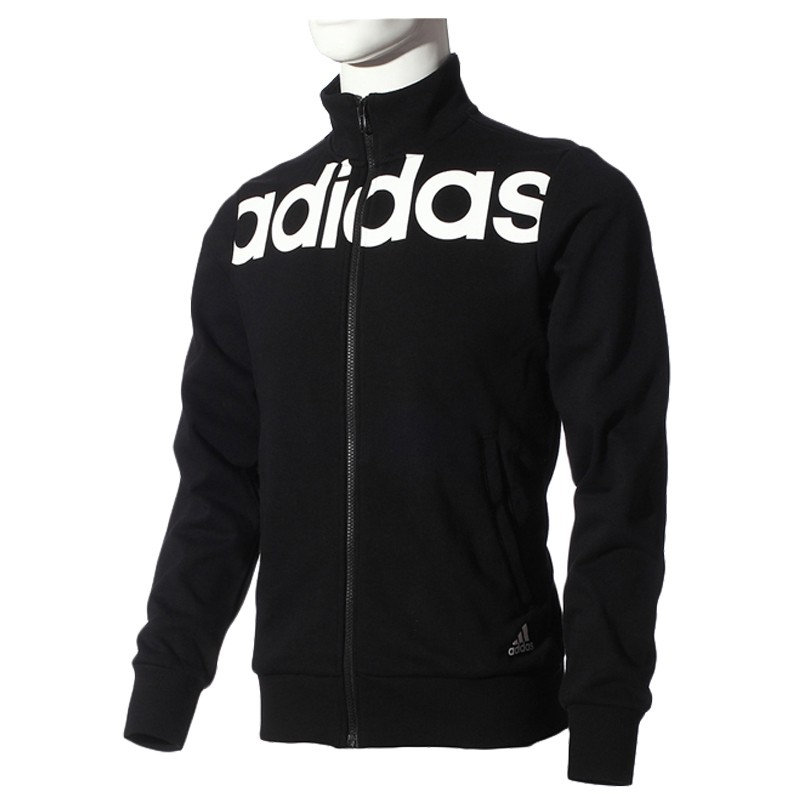 ADIDAS S21274 【免運】 男款 立領 胸前大LOGO 外套 運動外套 直播 | 蝦皮購物