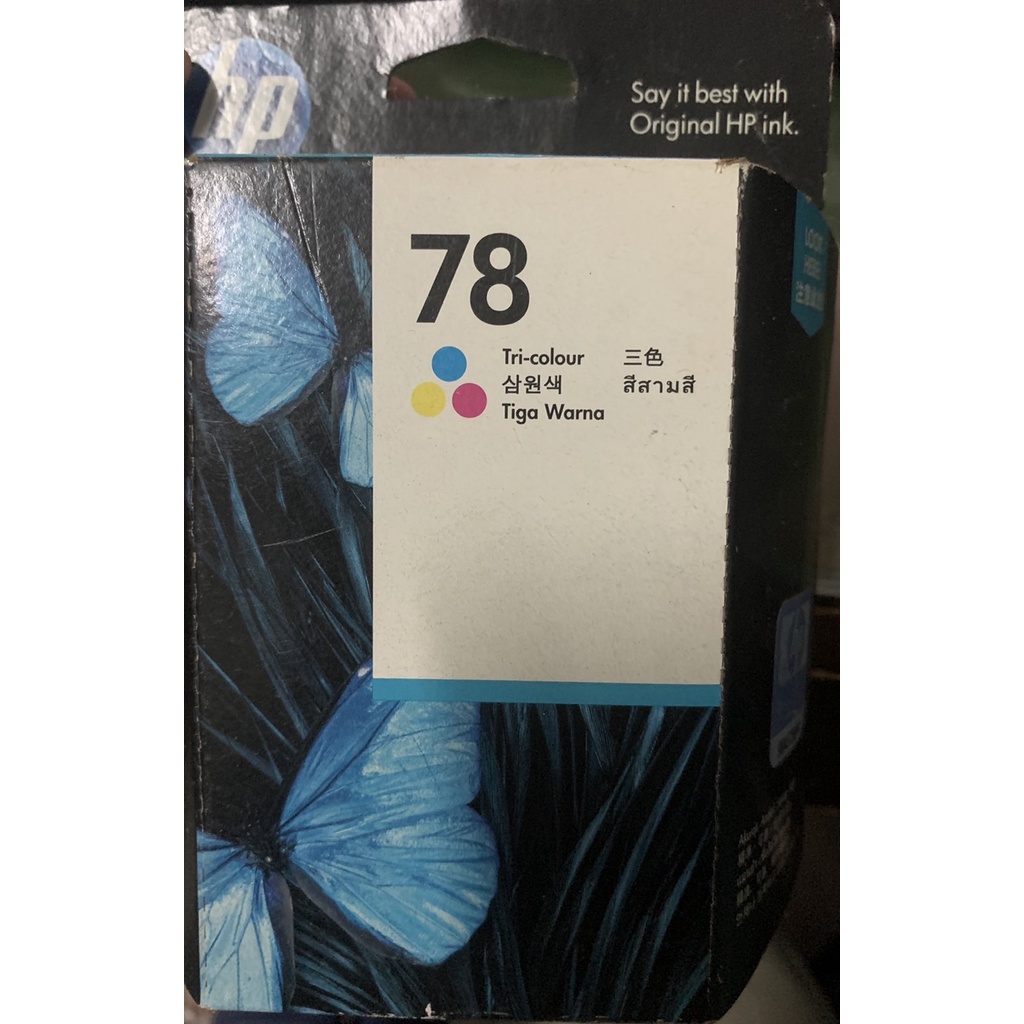 2011年HP 78 C6578D原廠彩色墨水匣DJ900/1180C/1220C/3820/6122/9300 | 蝦皮購物