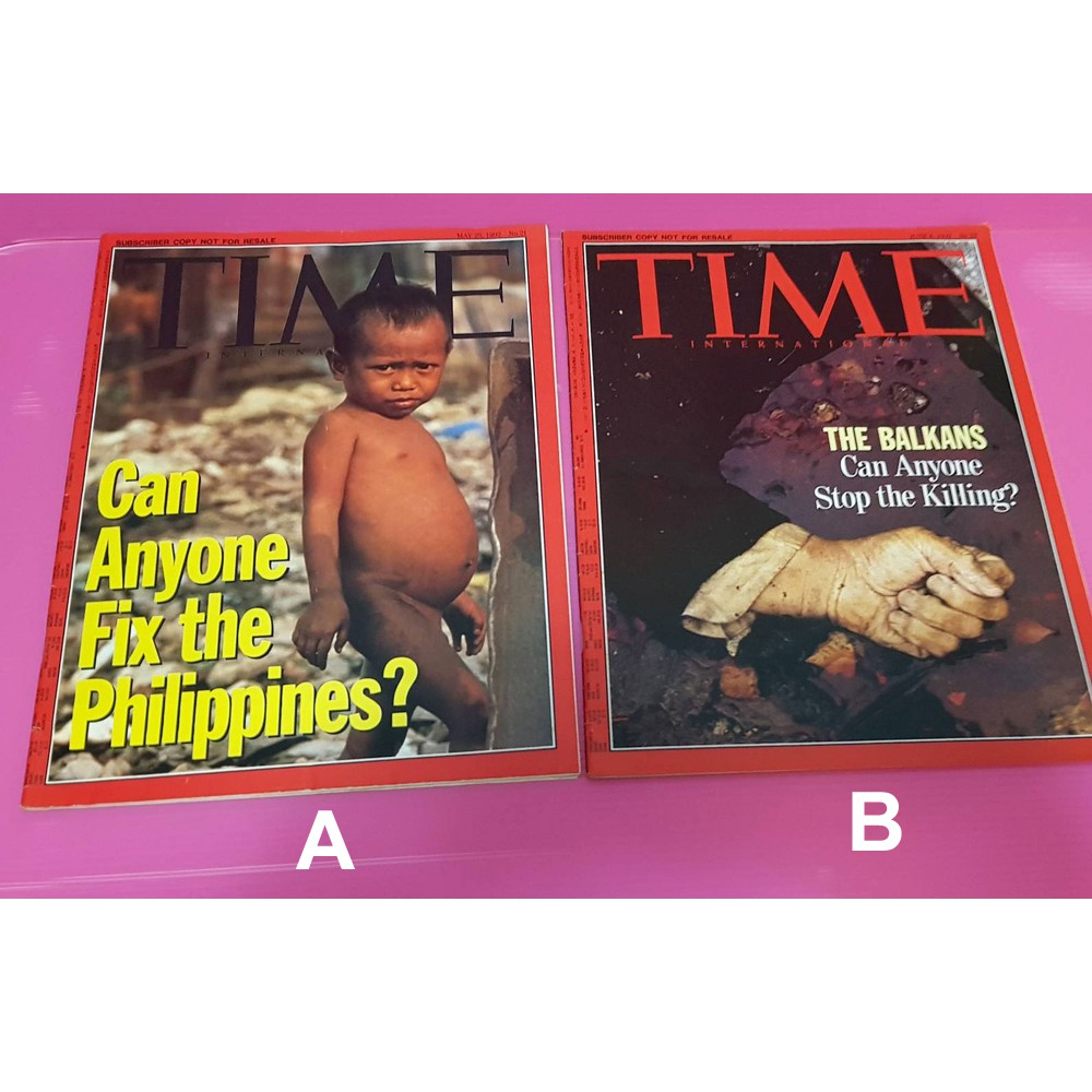 TIME Magazine - Can Anyone Fix the Philippines & THE BALKANS | 蝦皮購物