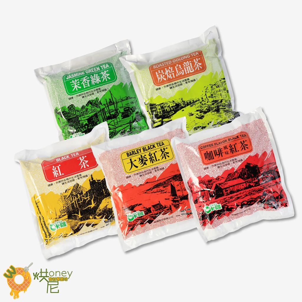 ☆HONEY 烘尼☆卡薩 免濾茶包 60gx10入[共5款] (紅茶、大麥紅茶、咖啡紅茶、茉香綠茶、炭焙烏龍) | 蝦皮購物
