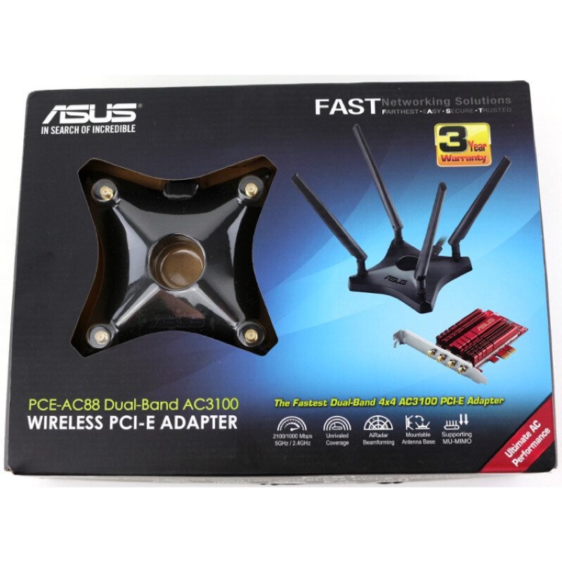 ASUS PCE-AC88雙頻無線網卡 | 蝦皮購物