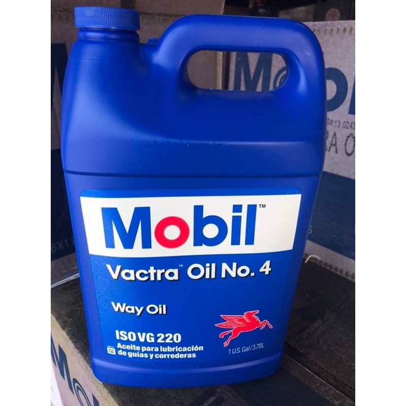 【MOBIL 美孚】VACTRA OIL NO.4、VG-220、機床導軌及滑動面潤滑油、3.78L/罐【滑道油】單買區 | 蝦皮購物