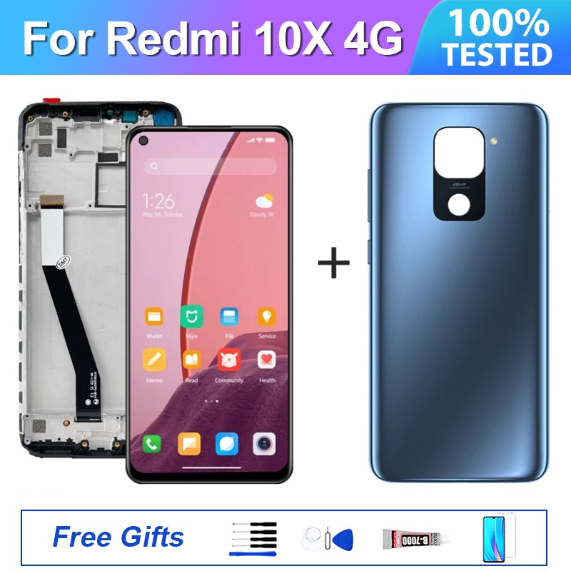 XIAOMI 適用於小米 Redmi Note 9 Note9 10X 4G M2003J15SC 顯示屏觸摸屏數字化儀 | 蝦皮購物