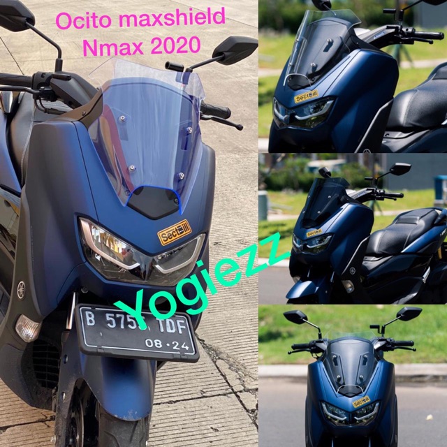 山葉 擋風玻璃全新 yamaha nmax 2020 ocito maxshield 遮陽板 ocito 防蠅罩 oci | 蝦皮購物