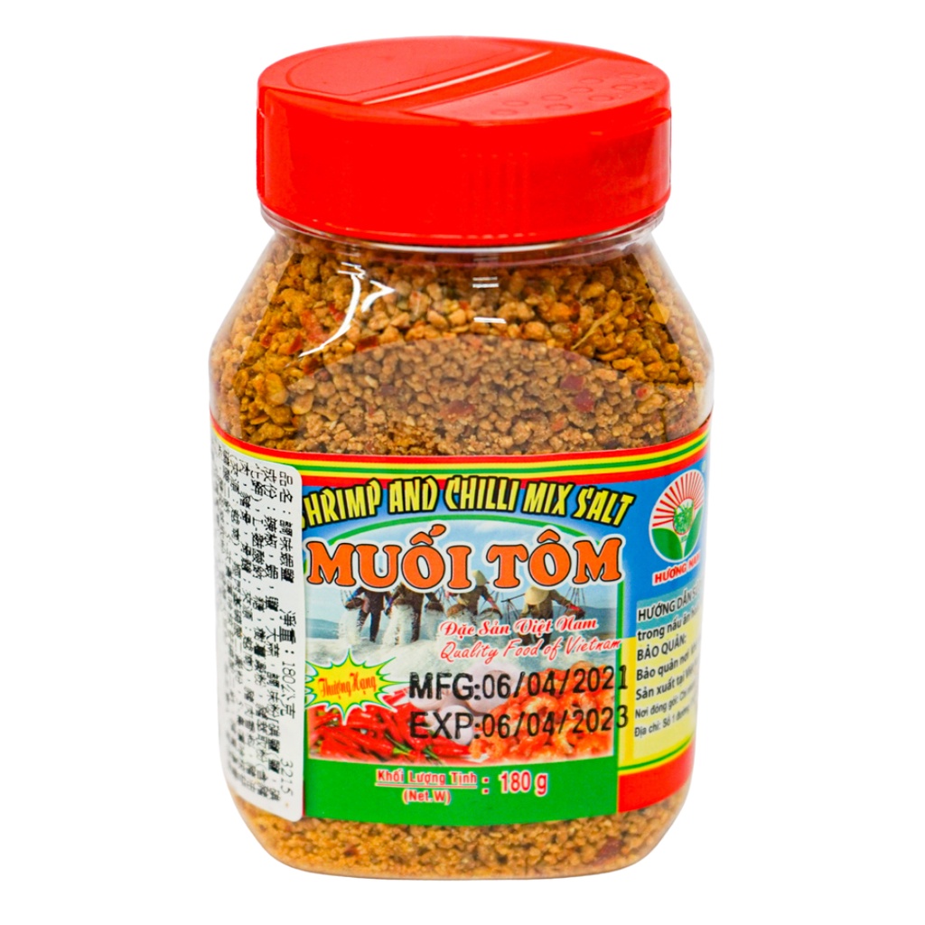 【HUONG NAM】辣椒蝦鹽 Muoi Tom Shrimp Chilli Salt 180g 200g | 蝦皮購物