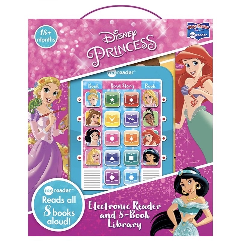 《現貨》迪士尼公主系列閱讀器有聲書套組-Disney Princess Me Reader | 蝦皮購物
