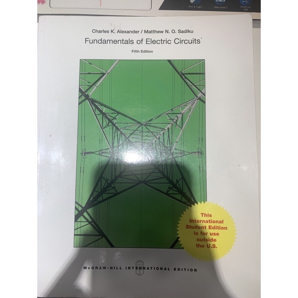 Fundamentals of Electric Circuits | 蝦皮購物