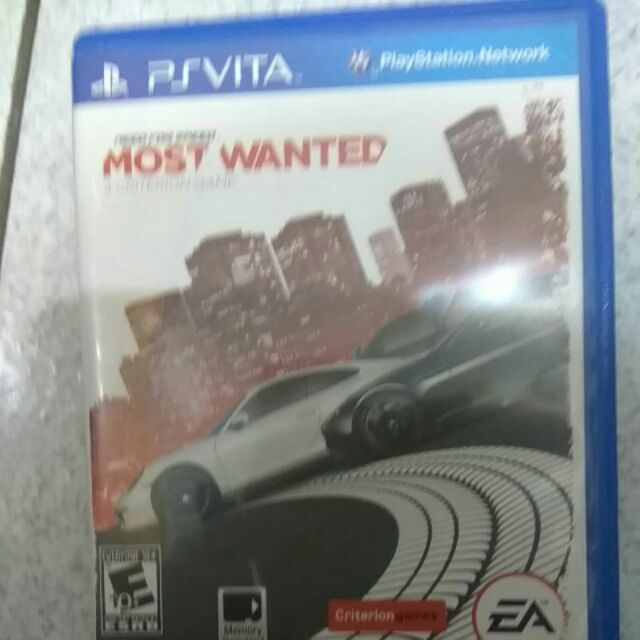 Psv 極速快感 新全民公敵 most wanted 英文 psvita ps vita | 蝦皮購物