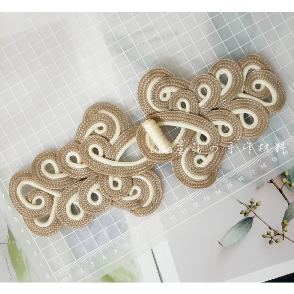 《iAsa愛莎の》手作材料 手工繩編情書穗子超大黑白綠色diy手工盤太極復古中國風腰封漢唐禮服中國扣 | 蝦皮購物