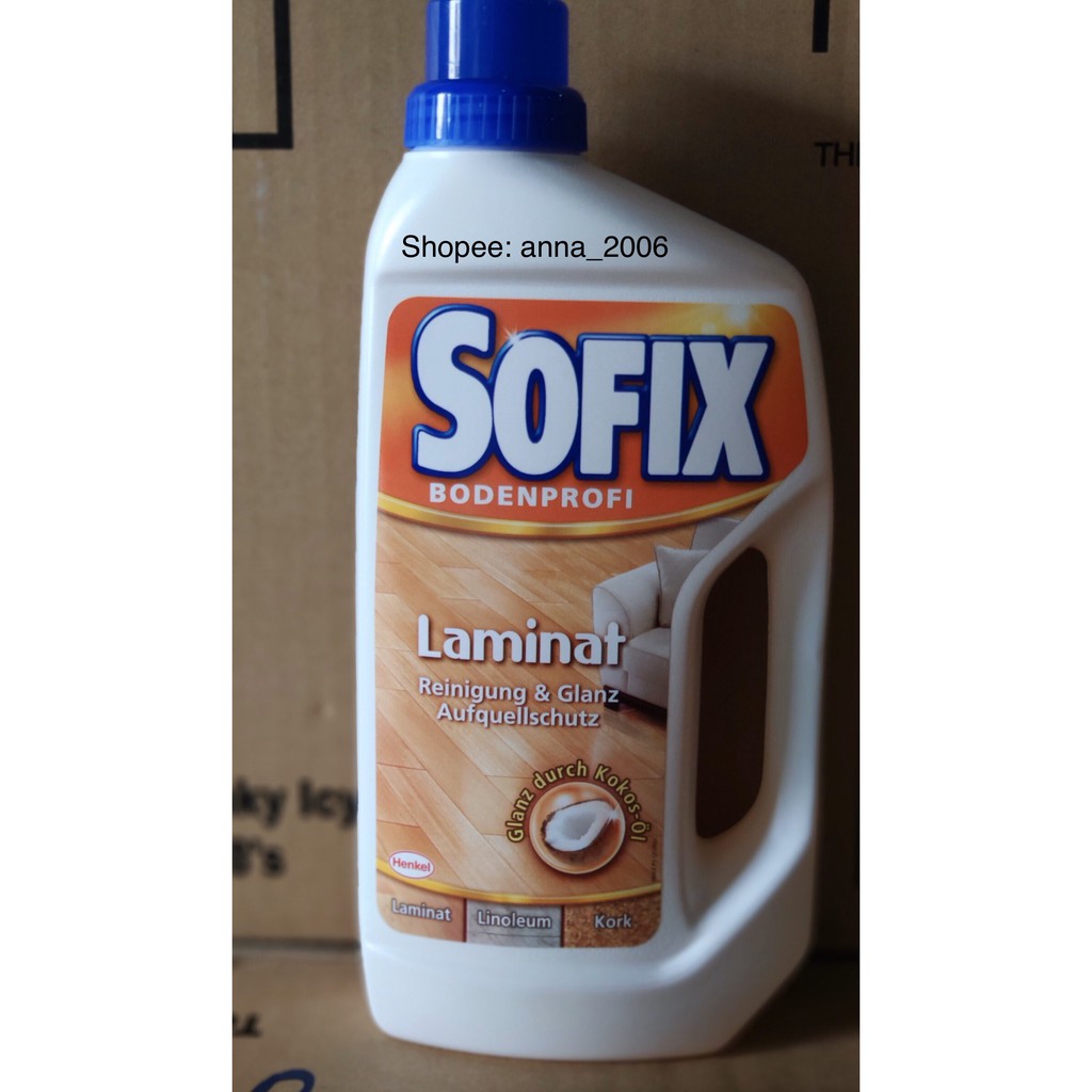 Sofix Laminate Wood Floor Cleaner(1 升)-德國進口。 | 蝦皮購物