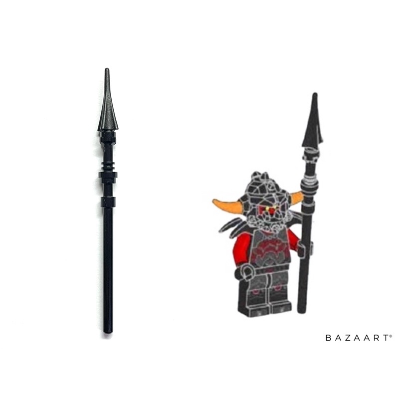 二手樂高 LEGO 長槍 長矛 矛 黑矛 刺槍 武器 配件 未來騎士 不含人偶 70326 63965 24482 | 蝦皮購物