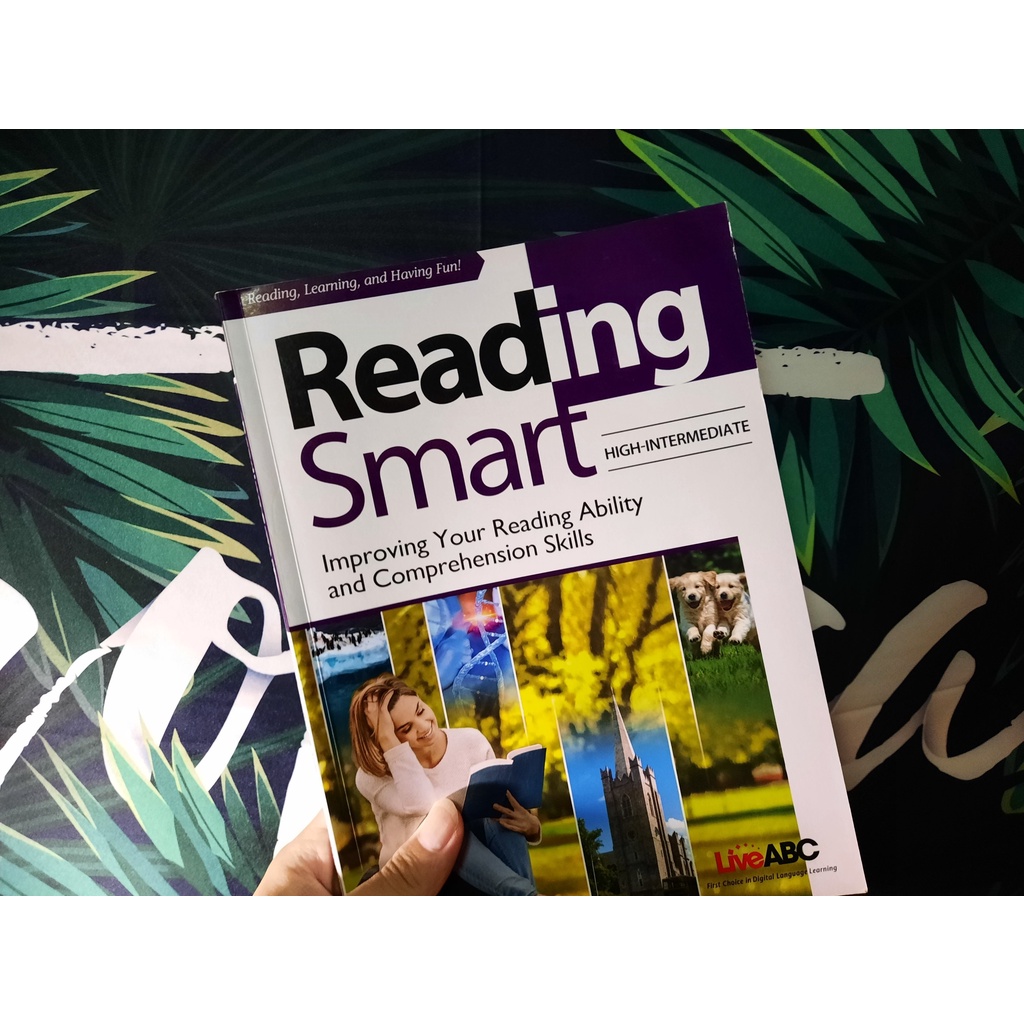 【高中英文/語言學習】Live ABC：Reading Smart (High-Intermediate) | 蝦皮購物