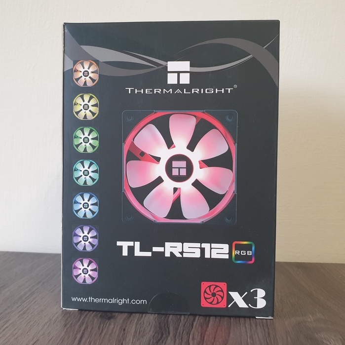 [台灣現貨]利民 TL-RS12 ARGB 5V 風扇 12cm電腦風扇 三顆裝 支援華碩、微星、技嘉、華擎 | 蝦皮購物