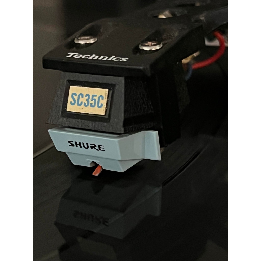 Shure SC35C唱針組二手絕版美品 (附原廠唱頭/Technics唱蓋/Shure 小螺絲起子) | 蝦皮購物
