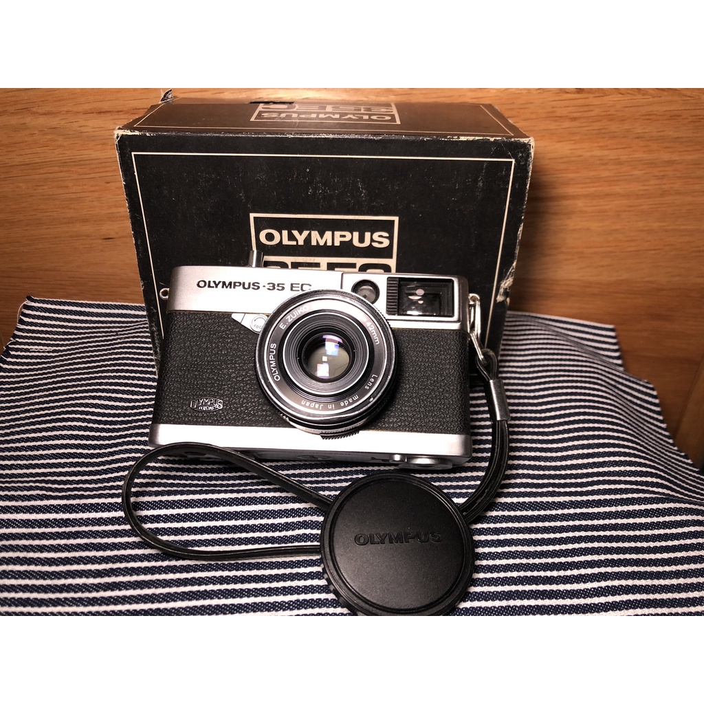 Olympus 35 EC 底片 相機 大光圈 定焦 旁軸 mju T2 C35 PEN EE EC2 DC RC 含運 | 蝦皮購物