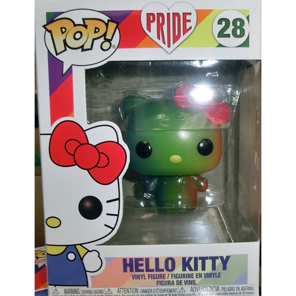 現貨 FUNKO POP 28 KITTY 2020 Rainbow 凱蒂貓 彩虹版 | 蝦皮購物