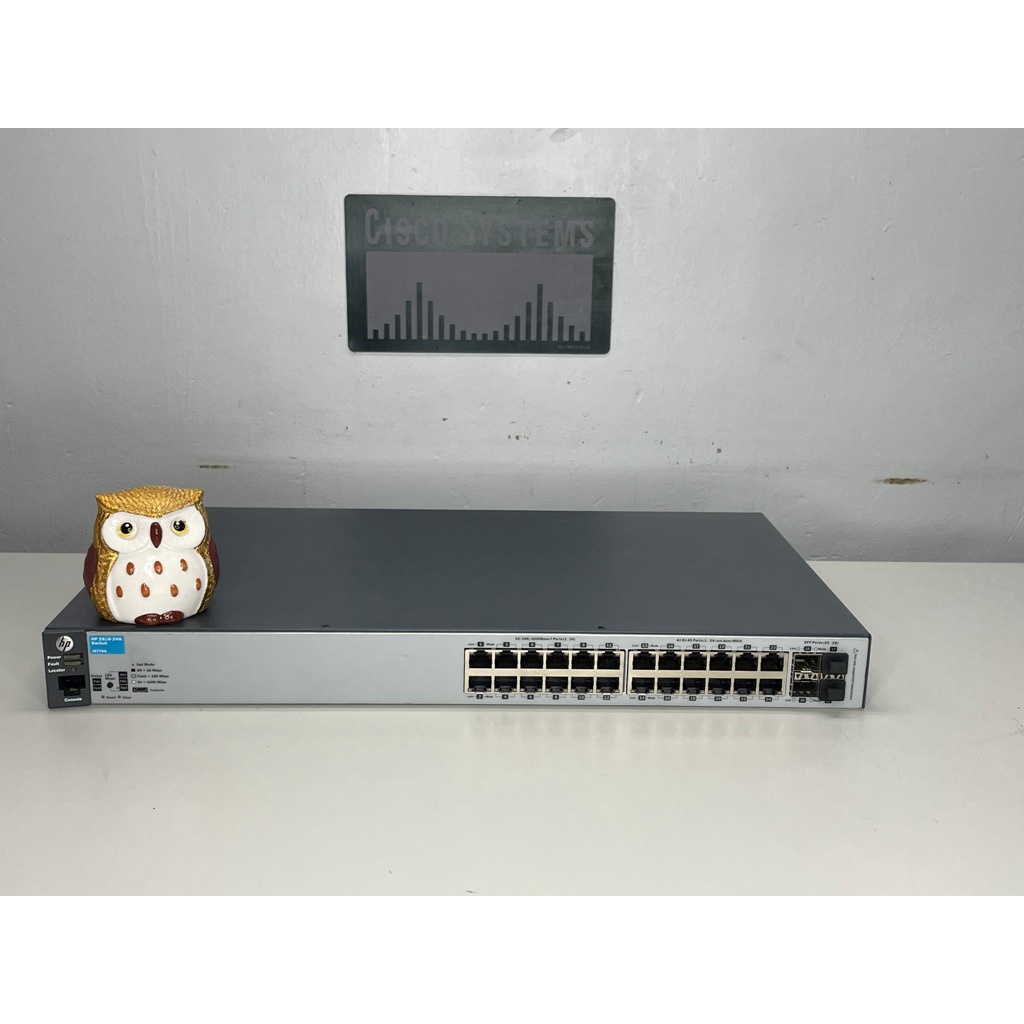 HP ProCurve J9776A 2530-24G 24 Port Network Switch | 蝦皮購物