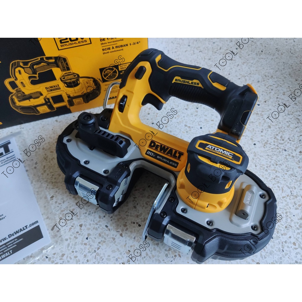 [工具王] 全新 美匯 DEWALT 得偉 DCS377 無刷 帶鋸機 1-3/4" (單機) DCS374 | 蝦皮購物