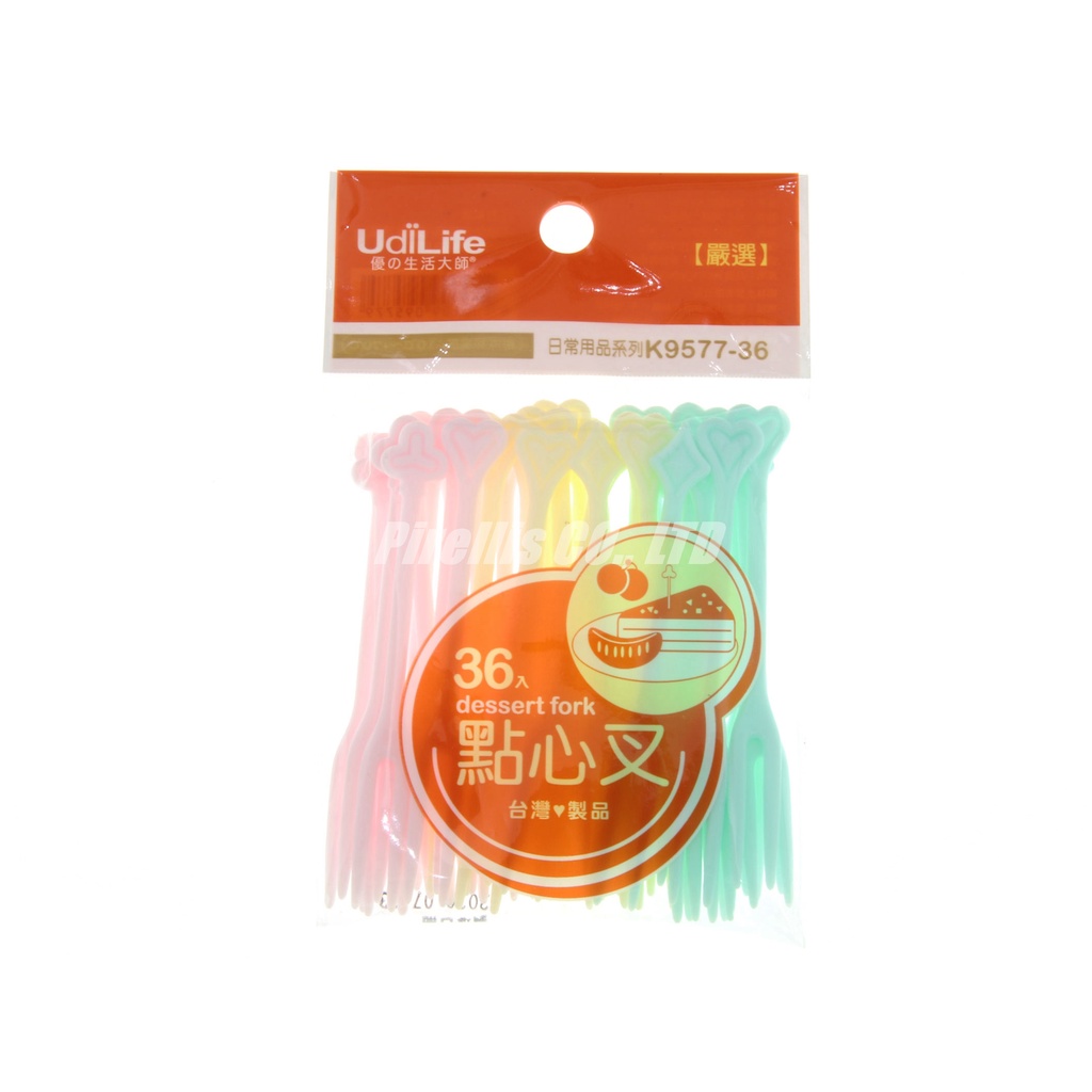 【南陽貿易】台灣製 塑膠 點心叉 36入 K9577-36 水果叉 塑膠籤 塑膠叉 | 蝦皮購物