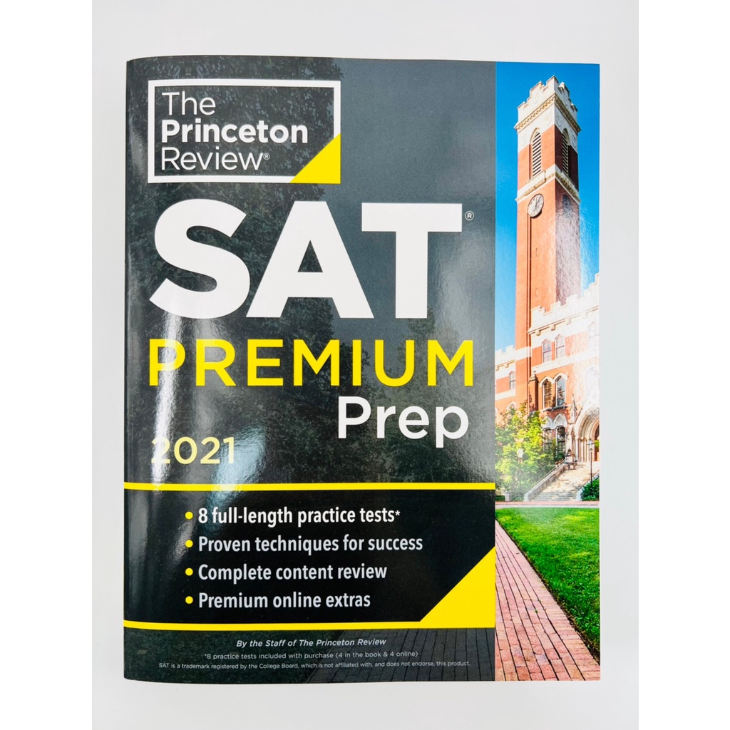 【SAT考試專區】升級版 Princeton Review SAT Premium Prep 2021 Edition | 蝦皮購物
