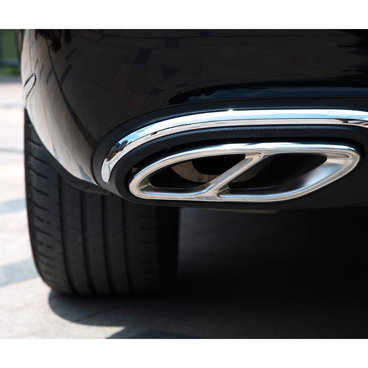 ~歐力斯~賓士 BENZ W213 E200 E220d E250 E43 E63 排氣管飾框 尾飾管飾框 排氣管 四出 | 蝦皮購物