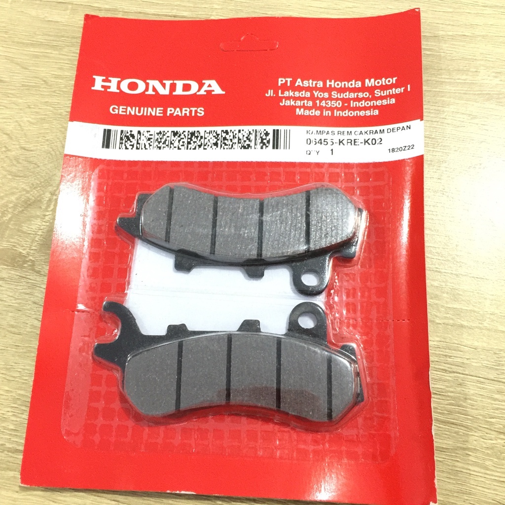 前剎車片 ADV PCX 150 PCX 160 CBS ORI AHM 06455KREK02 | 蝦皮購物