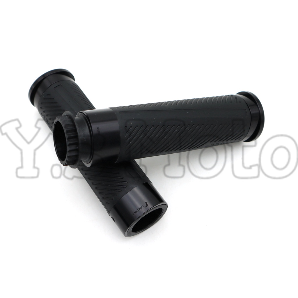 Y.S Rizoma GR224B/GR224 黑色 握把/鋁合金握把/CNC握把/把手 各車系適用 | 蝦皮購物