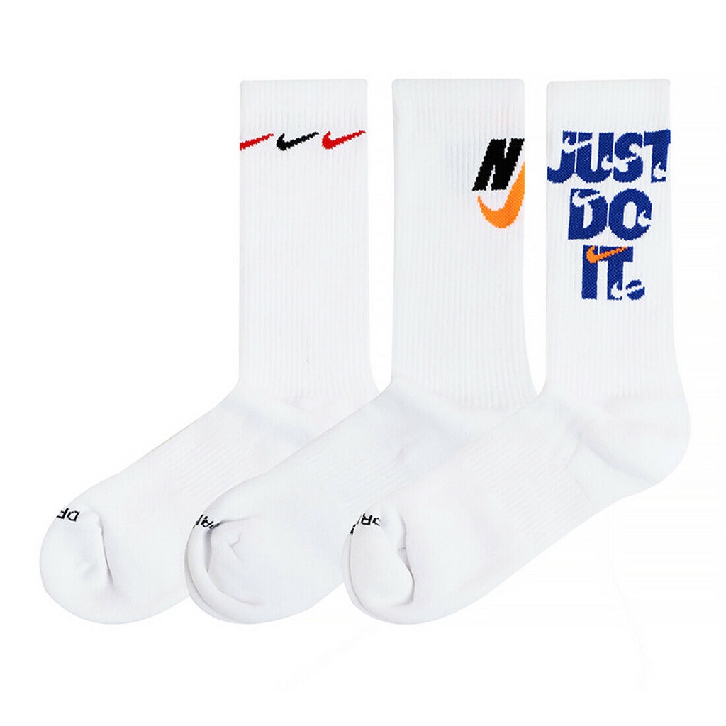 . NIKE EVERYDAY PLUS CUSH 三雙組 襪子 長襪 DH3822 902 DH3827902 | 蝦皮購物